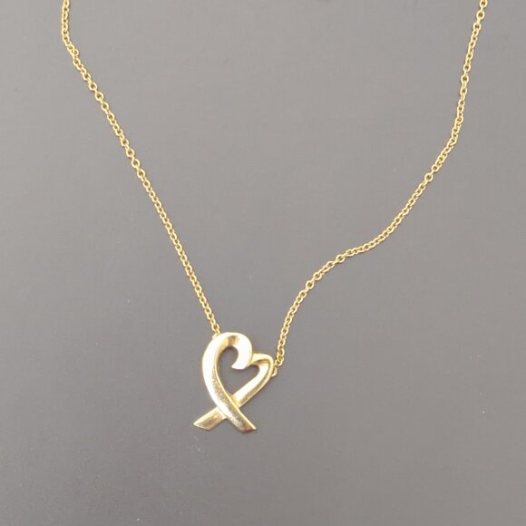 Tiffany & Co. | Jewelry | Tiffany Co Paloma Loving Heart Pendant ...